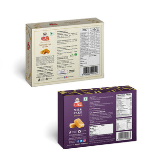 Mysore Pak Signature 400gm & Milk Cake Premium 400gm – Lal Sweets Pvt Ltd